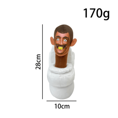 Black Double Plunger Cameraman Plush | Skibidi Toilet Plush