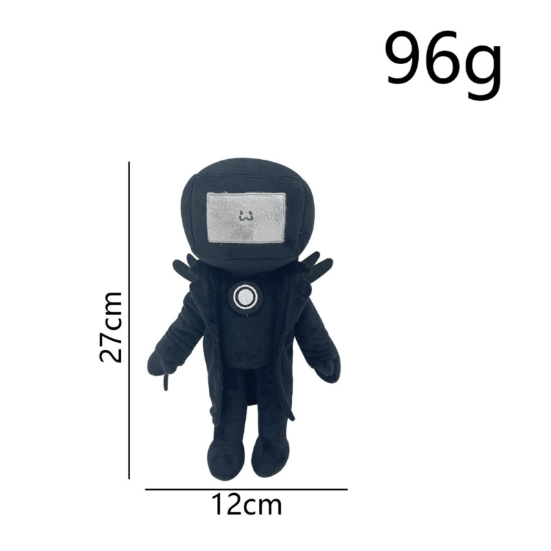 12″ Jetpack Black Cameraman Skibidi Toilet Plush | Skibidi Toilet Plush 12″ Jetpack Black Cameraman Skibidi Toilet Plush | Skibidi Toilet Plush