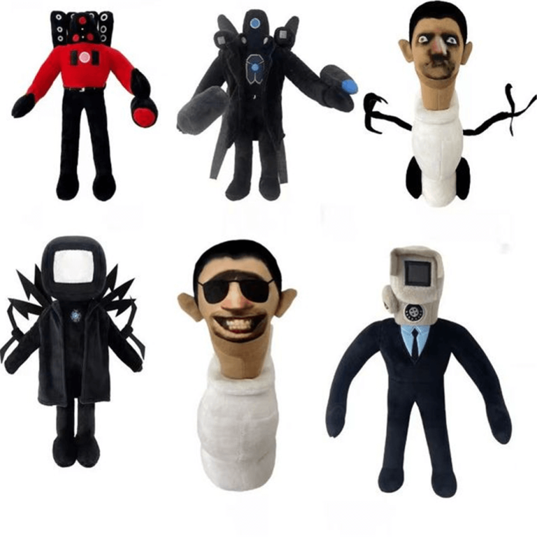 Skibidi Toilet Plush Set New Release 2026