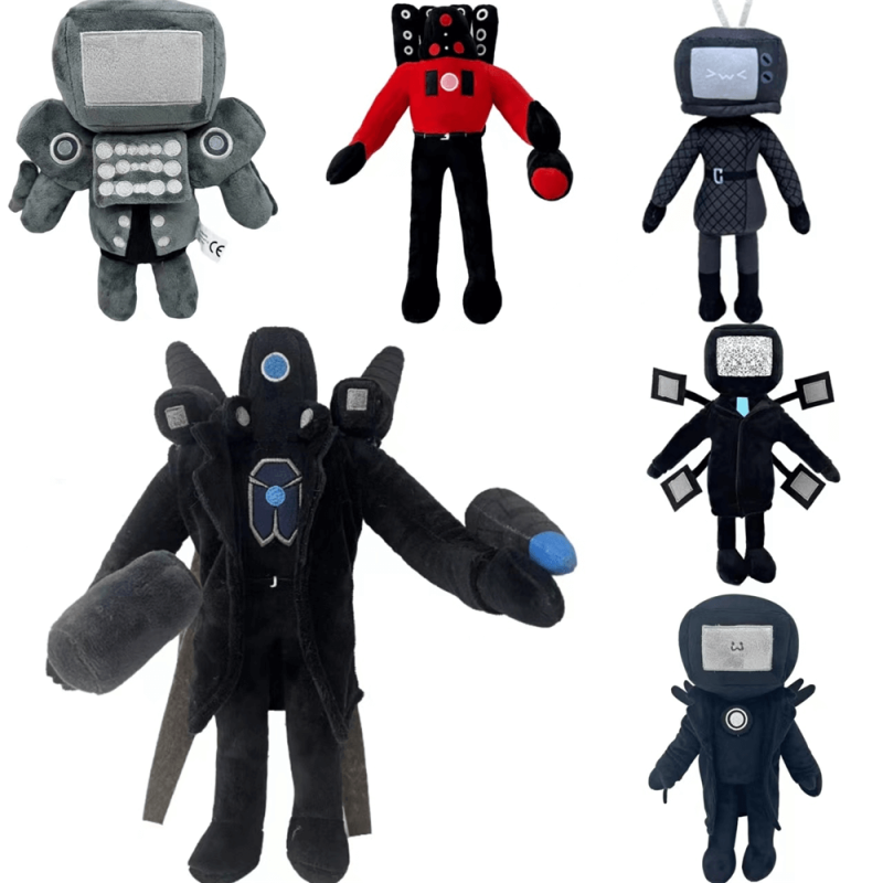 Skibidi Toilet Plush Set New Release 2025 Skibidi Toilet Plush Set New Release 2025