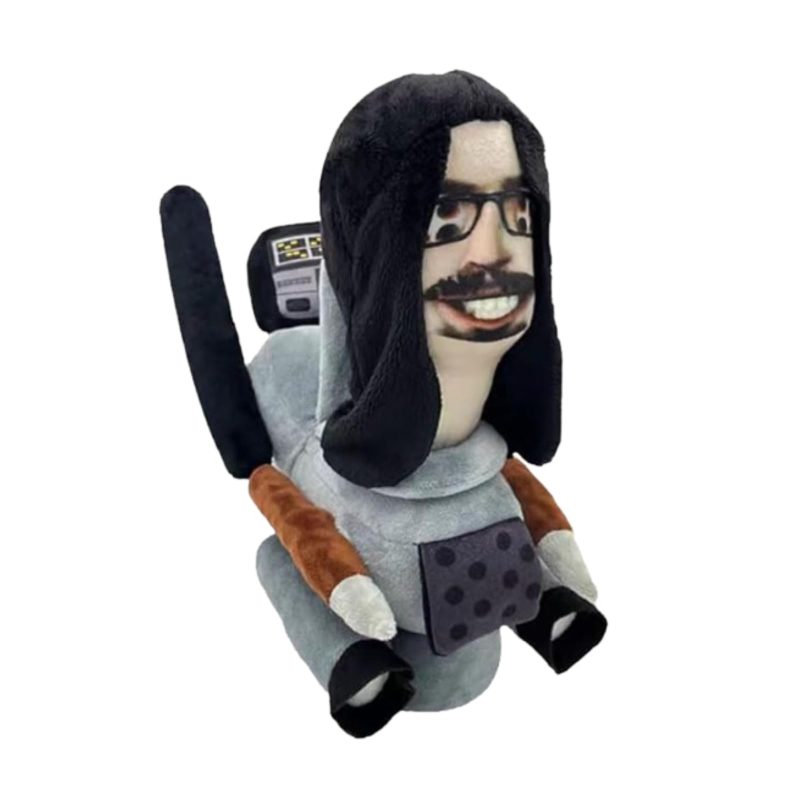 Geeky Jesus Plush | Skibidi Toilet Plush