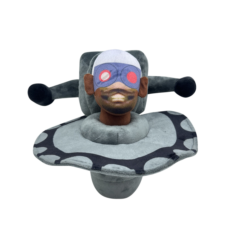 Grey UFO Toilet Plush | Skibidi Toilet Plush